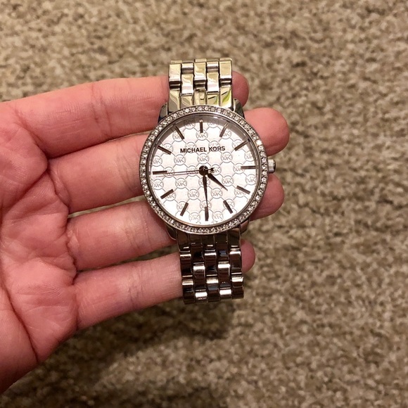 Michael Kors | Accessories | Michael Kors Silver Watch | Poshmark
